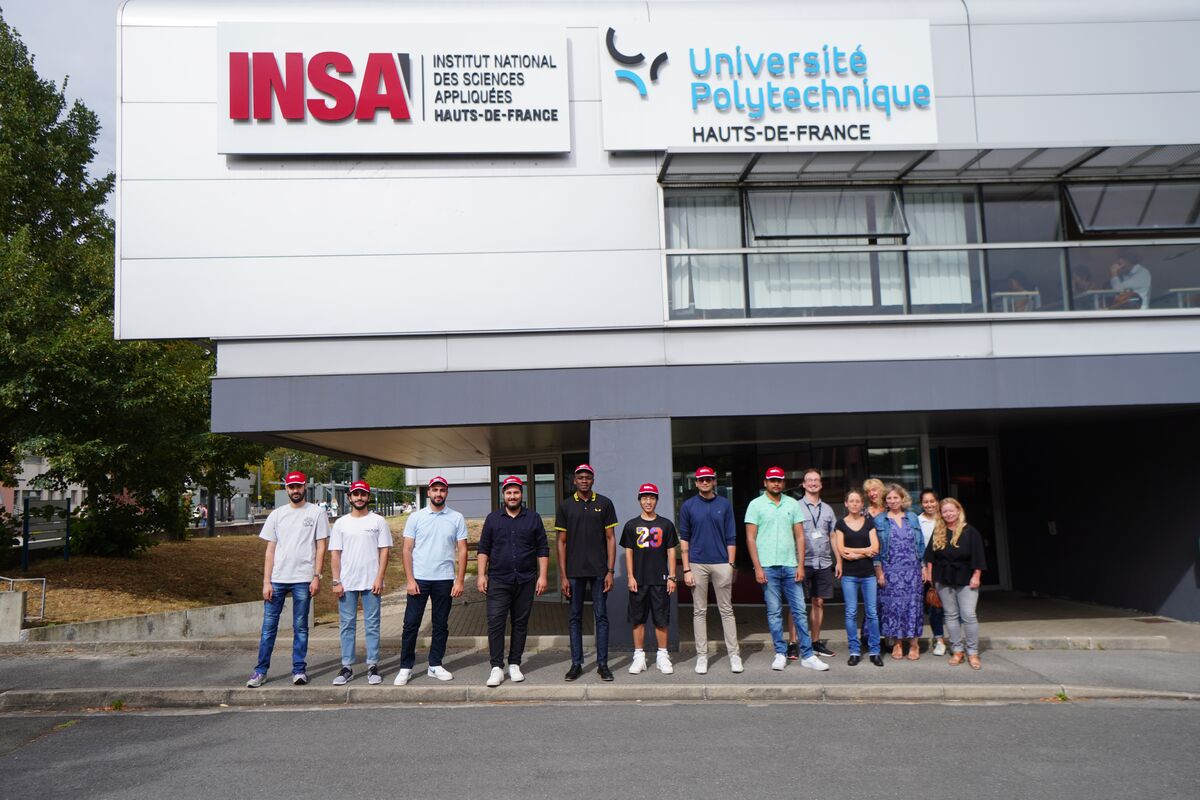 Nos étudiants ont fait leur rentrée ! | INSA Hauts-de-France