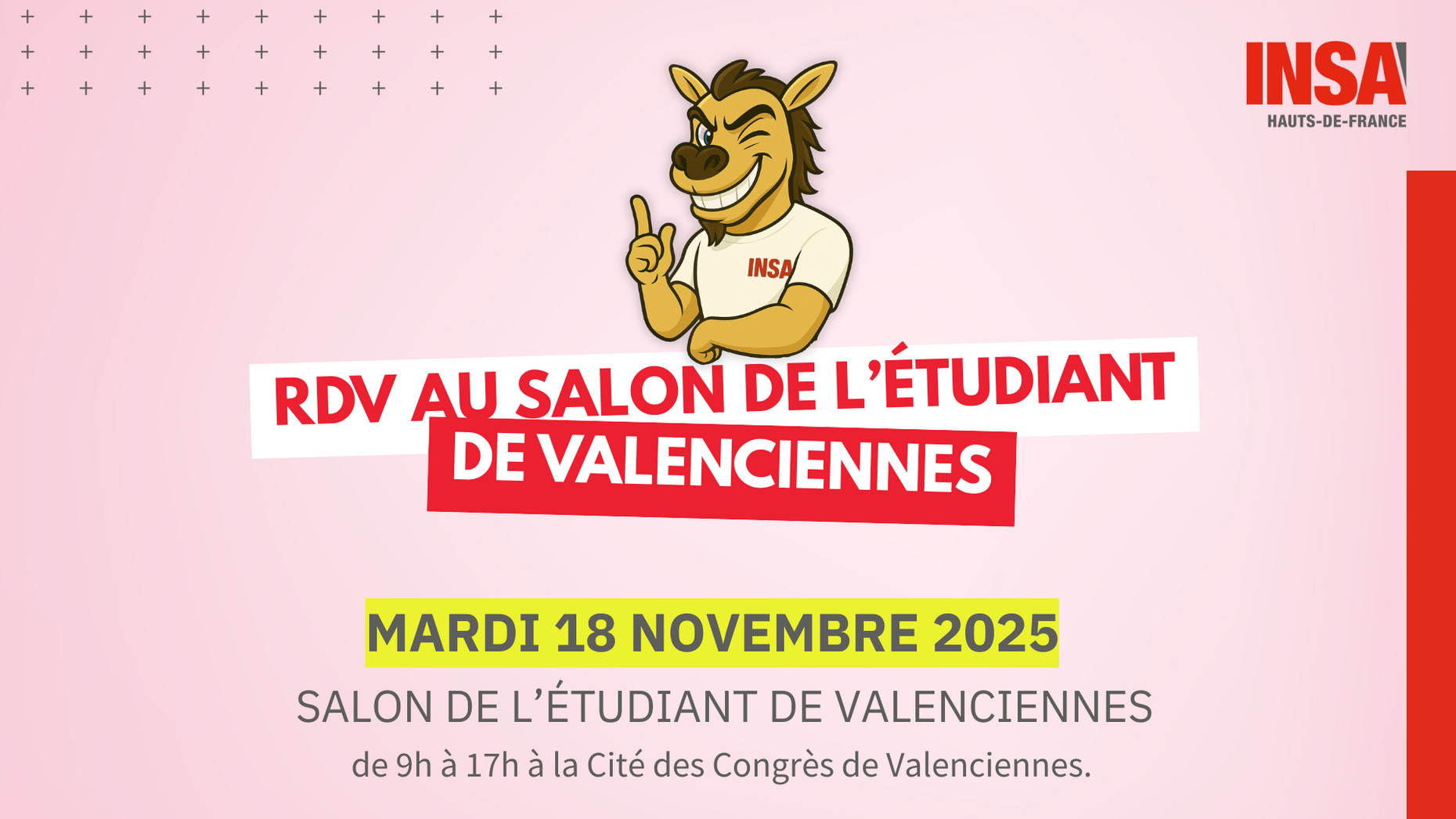 Salon de l'Étudiant de Valenciennes | INSA Hauts-de-France