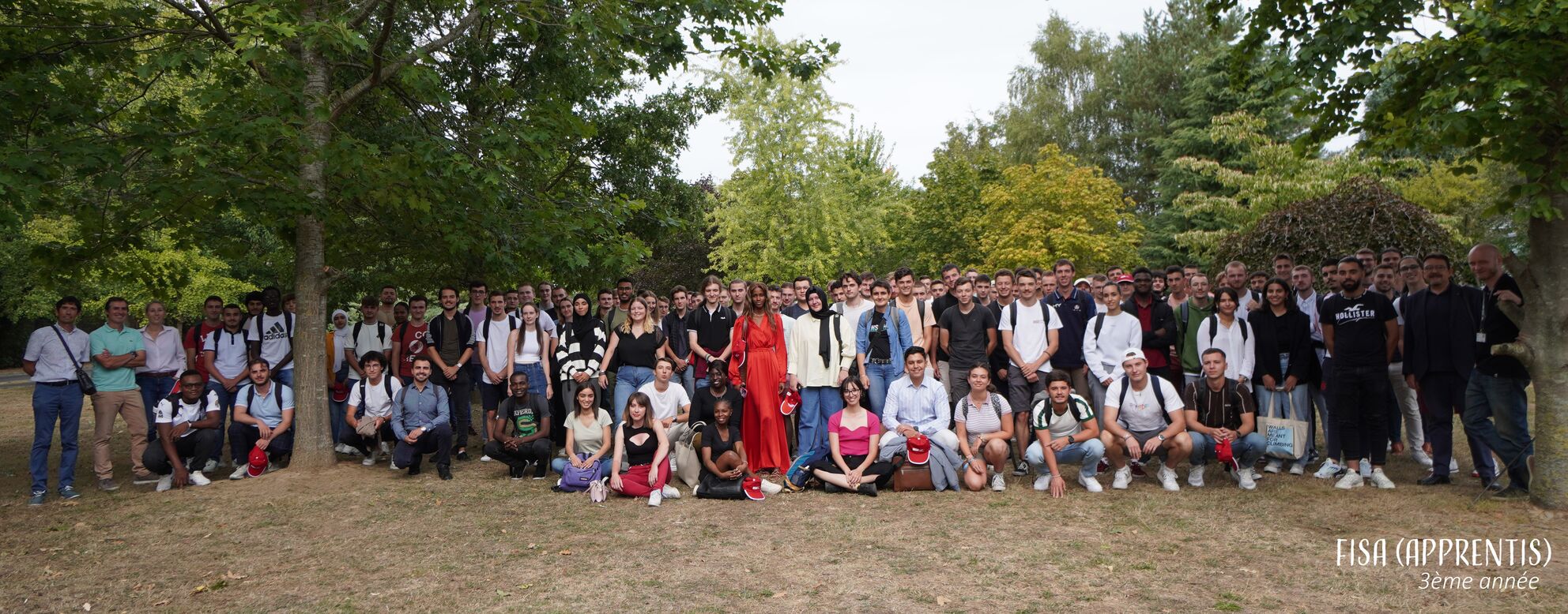 Nos étudiants ont fait leur rentrée ! | INSA Hauts-de-France