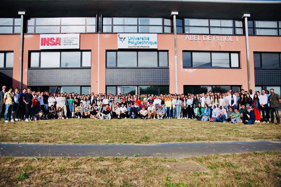 Nos étudiants ont fait leur rentrée ! | INSA Hauts-de-France